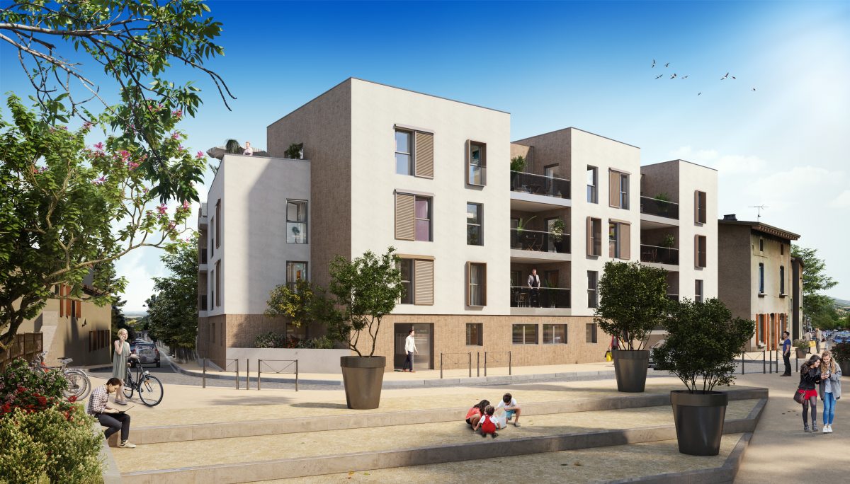 Construction de 20 logements à Bourg les Valence - Drôme - Ecotion